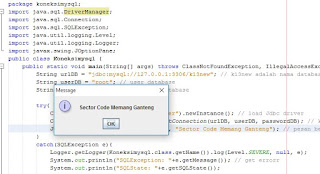 Tutorial Java : Membuat Koneksi Database MySQL JDBC Driver pada Java Netbeans | KODE AJAIB