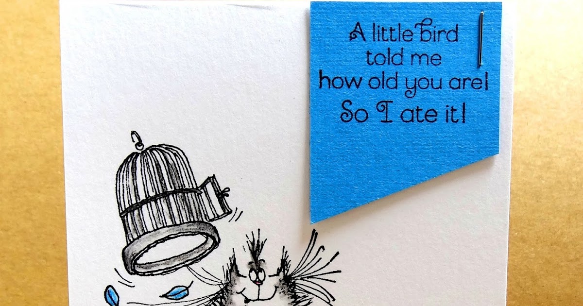 Kraft Paper Stamps: A Little Bird Told Me