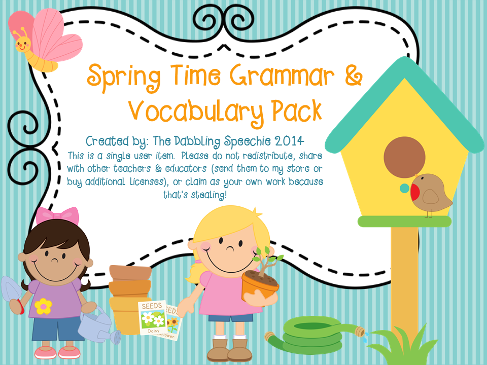 The Best of Teacher Entrepreneurs II: Language Arts- Spring themed ...