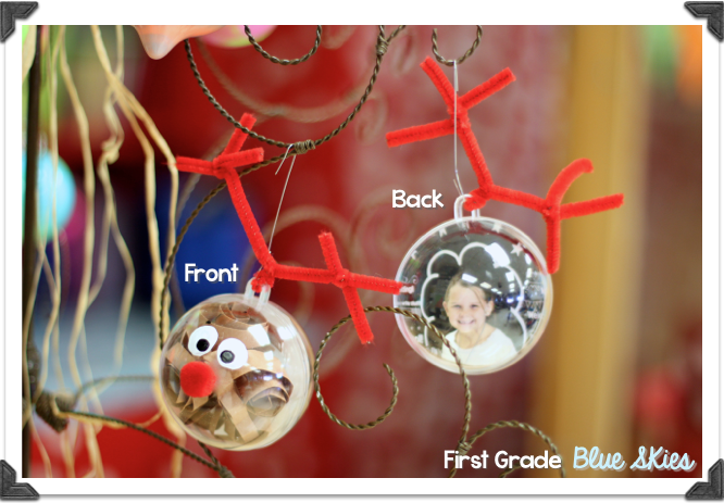 Christmas Ornaments - First Grade Blue Skies