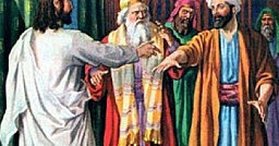 La vida y las enseñanzas de Jesús de Nazaret.: El hombre de la mano seca.