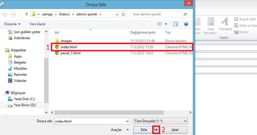 Outlook ile Html Mail Gönderme | PHP