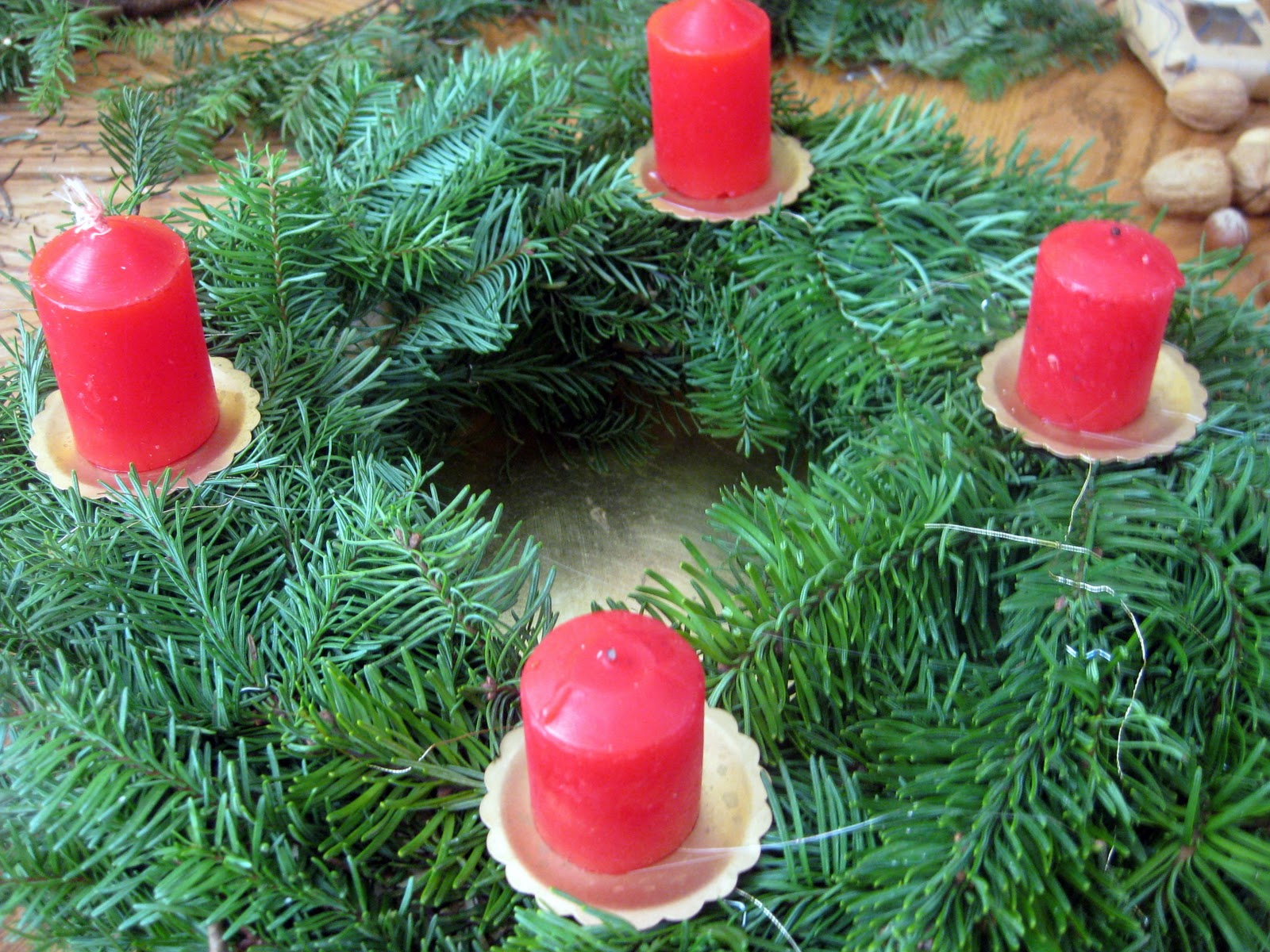 Isa Crafts: DIY Advent wreath