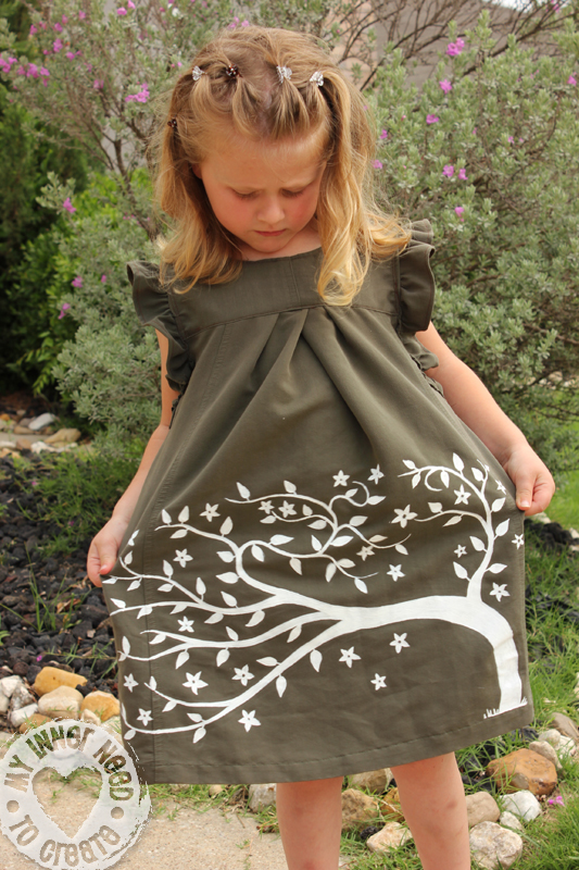 My Inner Need To Create Handpainted Upcycled Earth Day Dress my-inner-need-to-create-handpainted-upcycled-earth-day-dress