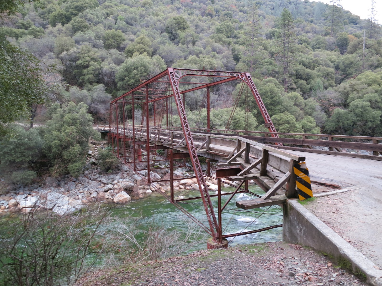 Bridge of the Week: Nevada County, California Bridges: Purdon Bridge across the South Yuba River (1)