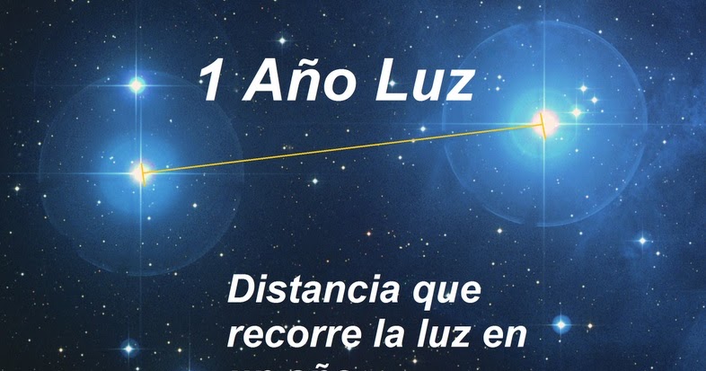 CUANTO: Cuanto equivale 1 año luz CUANTO: Cuanto equivale 1 año luz