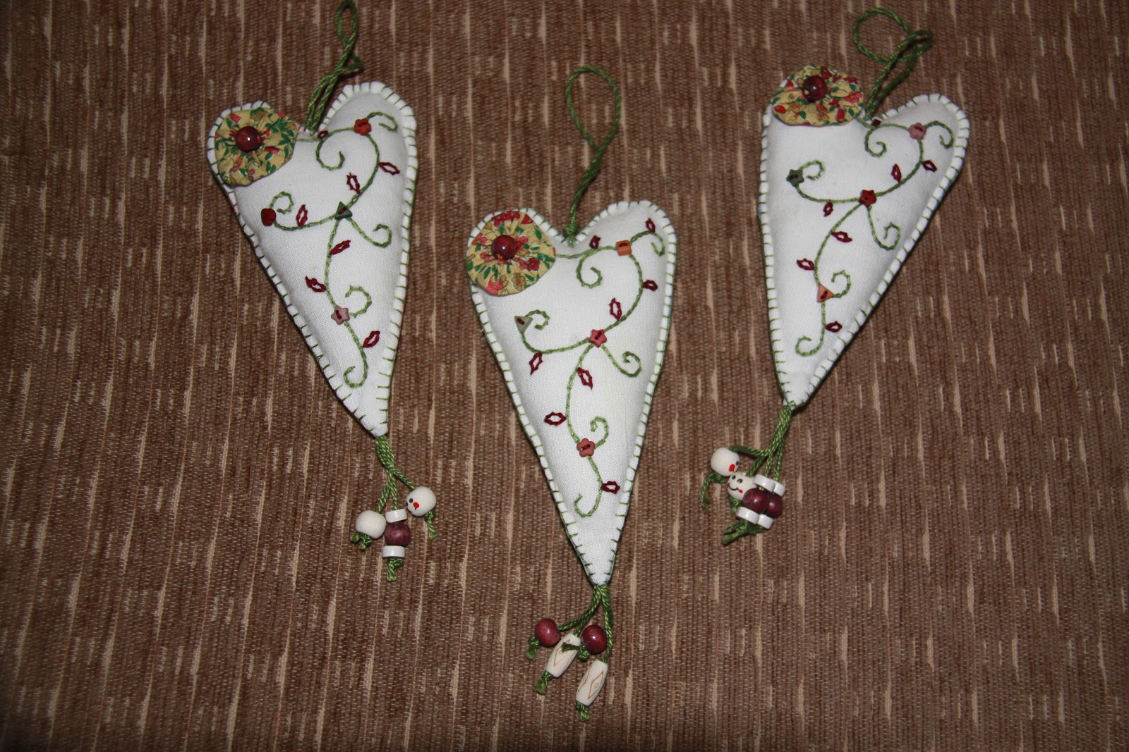 Corazones en patchwork - Imagui