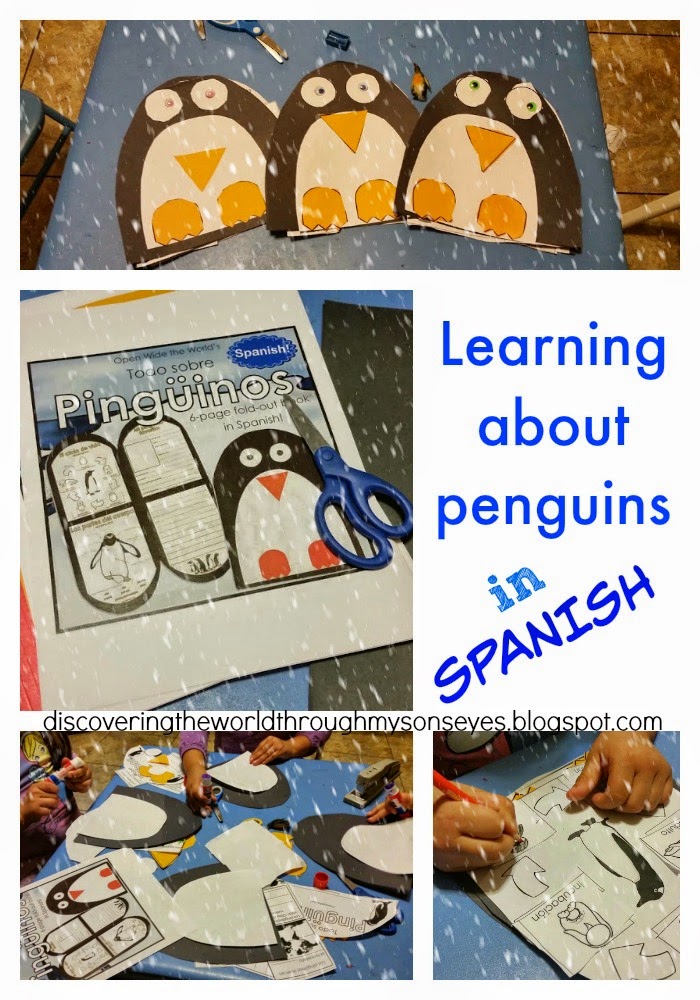 Spanish Children's Penguin Books and a Craftivity All About the Penguins