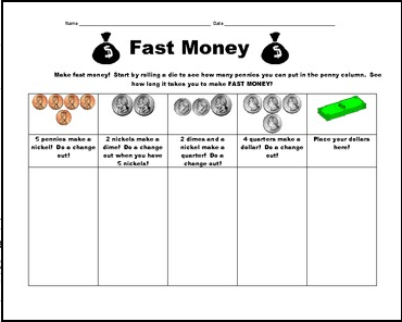 The Best of Teacher Entrepreneurs: FREE MATH LESSON - “Counting Money”