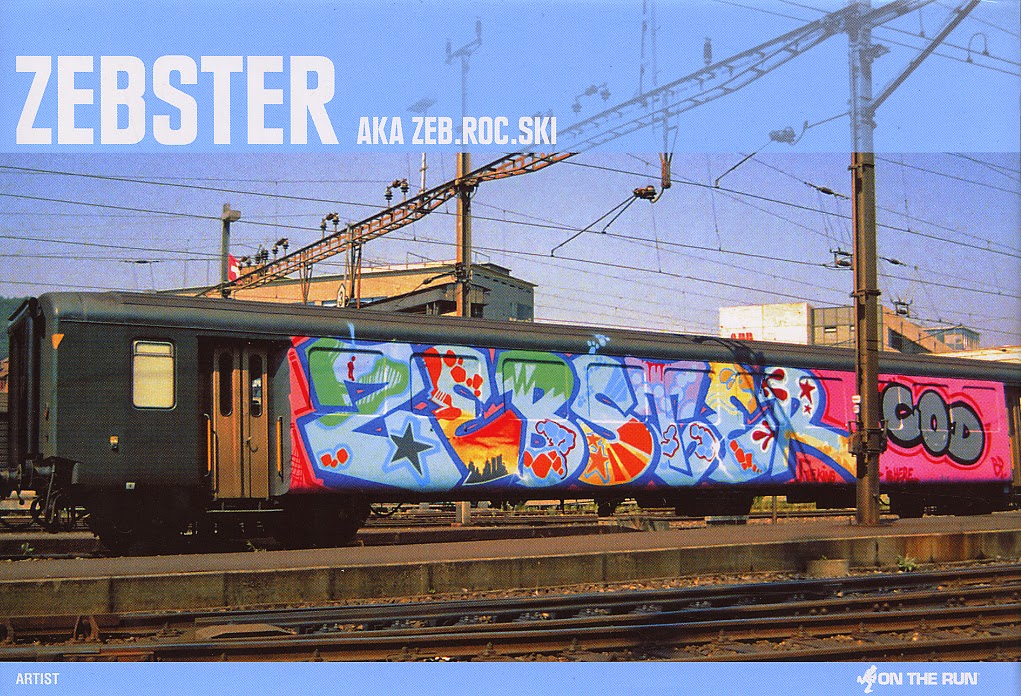 Graffiti-art: Zebster- немецкая старая школа!