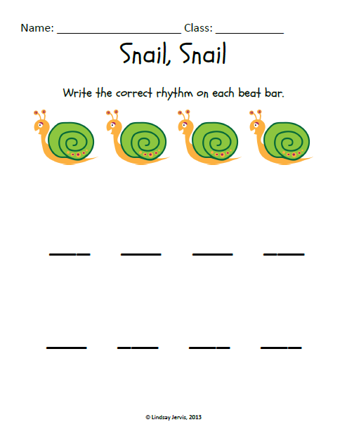 Kodaly Inspired Classroom: April 2013