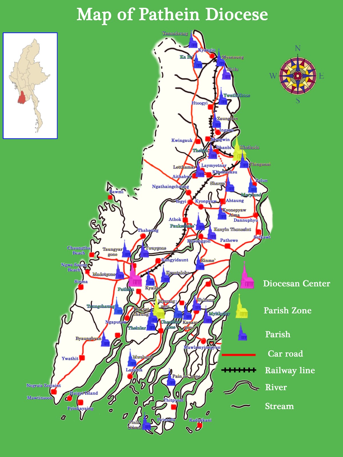 Pathein Catholic Diocese blog