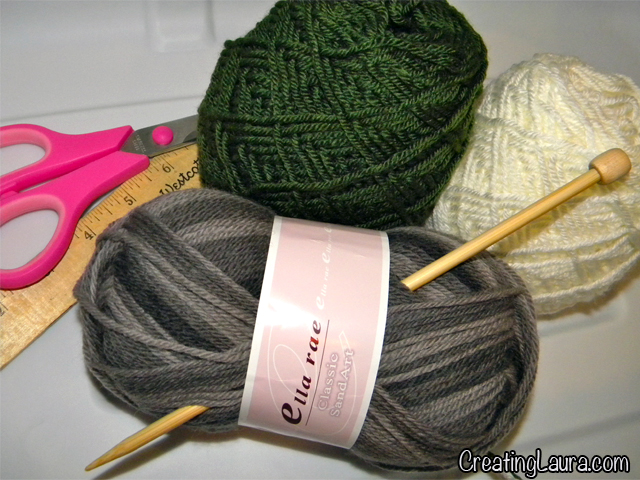 Creating Laura: Knitting for a European Winter Part 1: Manly Scarf