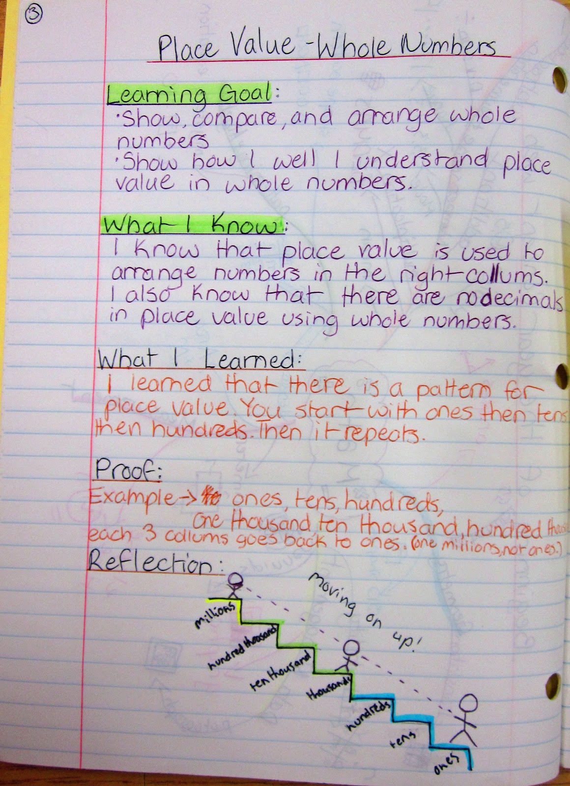 Runde's Room: Math Journal Sundays - Place Value