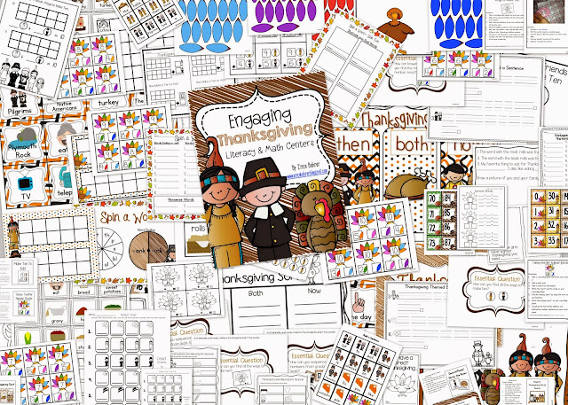 Phonics Themed Centers & Thanksgiving Updates