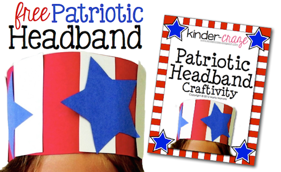 Freebielicious: Patriotic Headband for Memorial Day