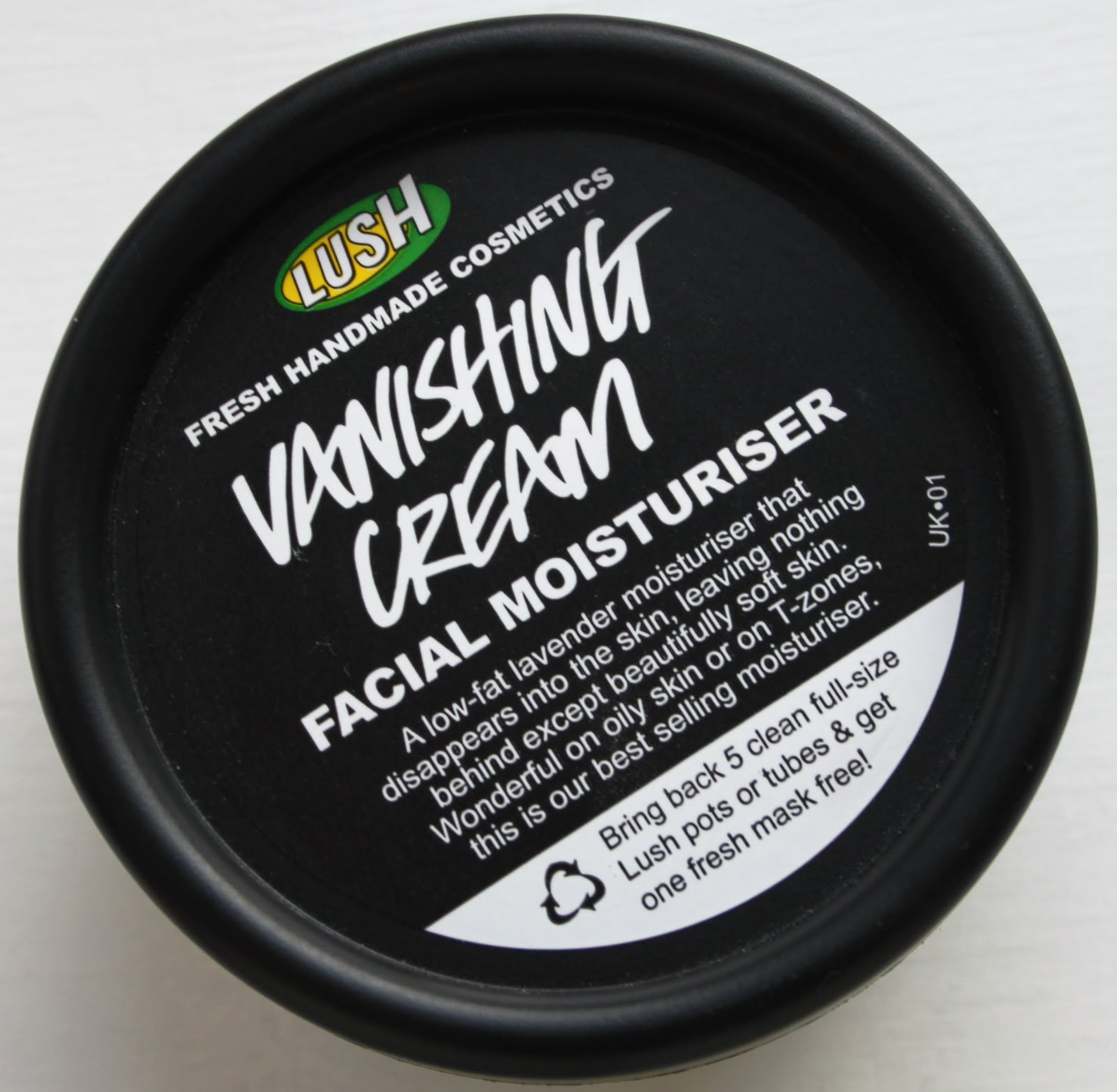 tinycattin: Lush's 'Vanishing Cream'.