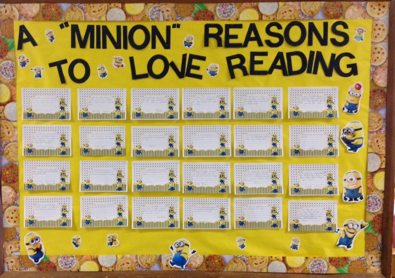 Mrs. Brewster's Blog: A "Minion" Reasons to Love Reading