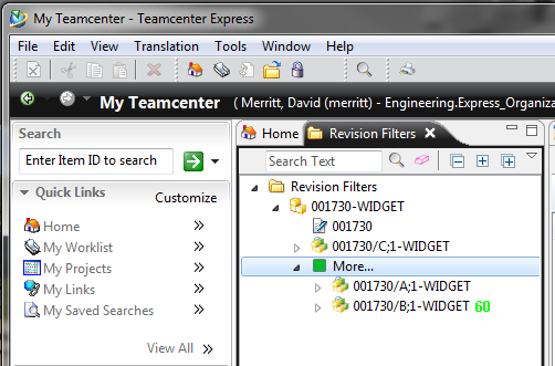 Dave's Rave: How to Apply Revision Display Filters in Teamcenter
