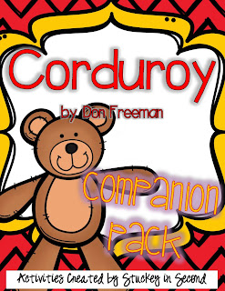 Stuckey in Second: Literature Companion Units {Corduroy}
