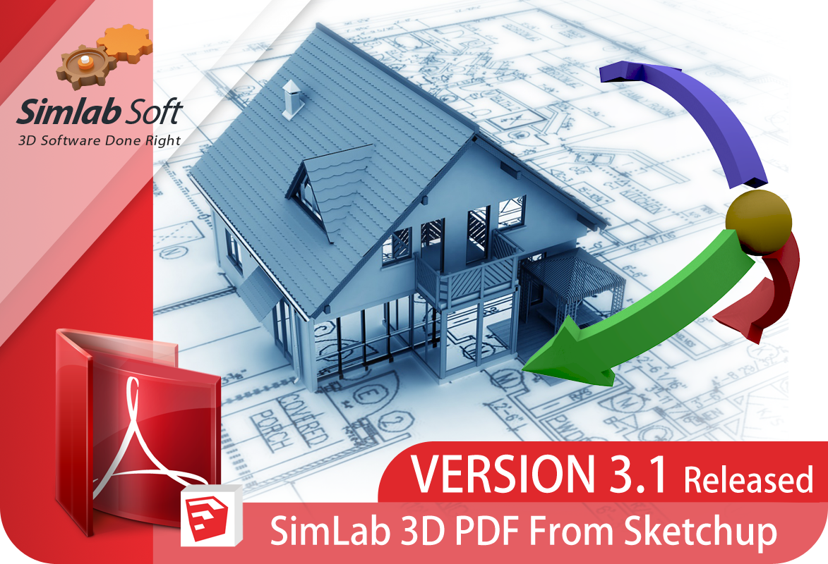 为SketchUp 而设的 SimLab 3D PDF 导出工具 第3.1版登场！ - Mad Macs Technology Distributions Limited