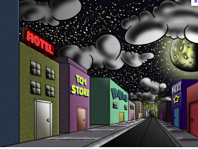 ART 101 David Phillips: One point linear perspective