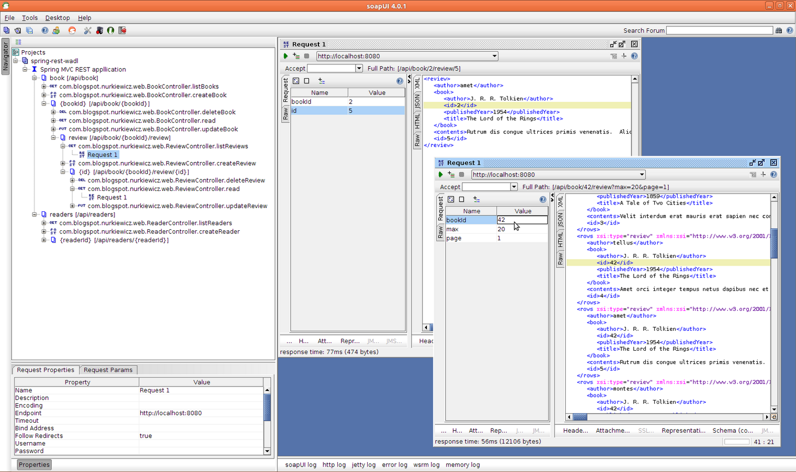 Automatically generating WADL in Spring MVC REST application