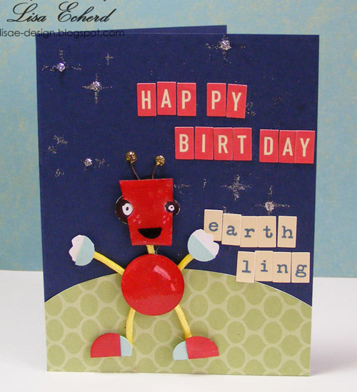 Lisa E Design Blog: Happy Birthday, Earthling