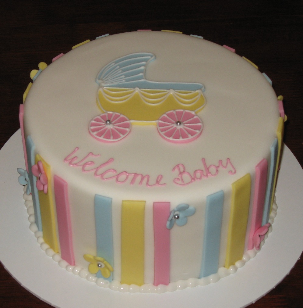 Let Them Eat Cake Simple Baby Shower Cake let-them-eat-cake-simple-baby-shower-cake