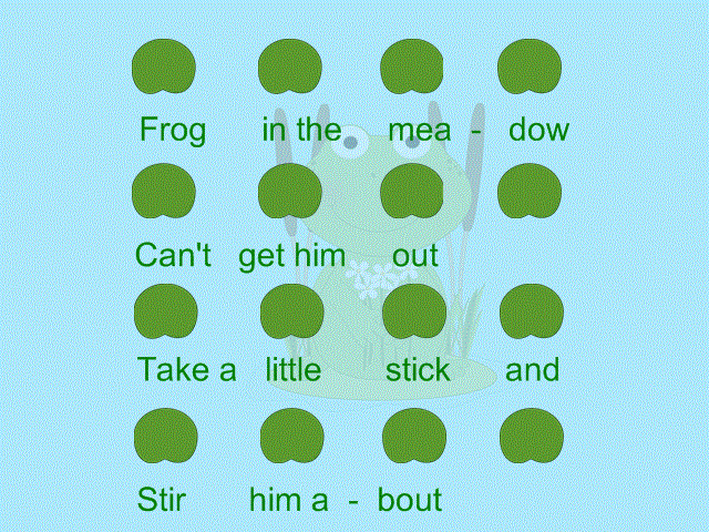 Kodaly Inspired Classroom: Frog in the Meadow