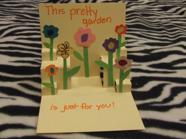 Wayward Girls' Crafts: Mother's Day Cards for Kids, 2 pop-up cards for ...
