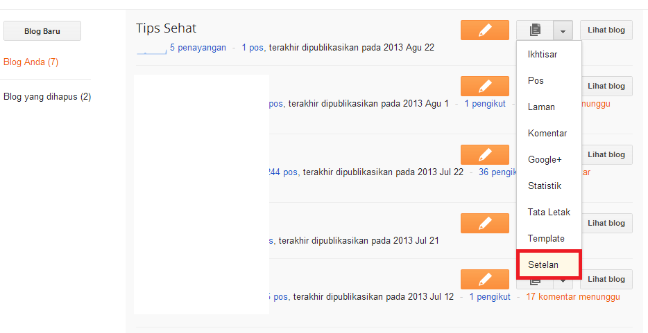Cara Backup Postingan Blogspot dan Pindah ke Wordpress - SAMSUNG CUSTOM ROM