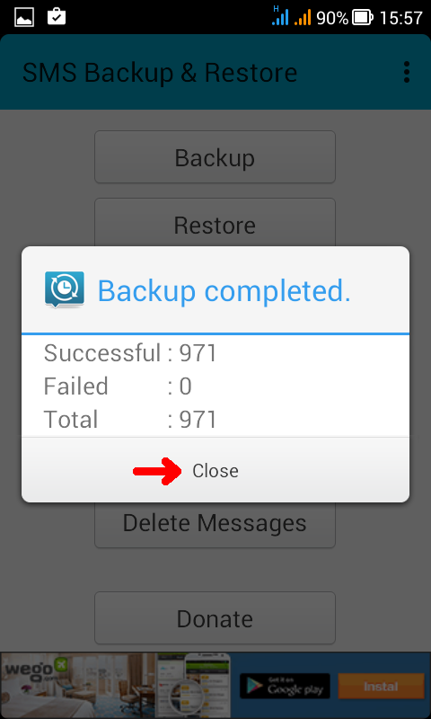 Cara Backup dan Restore SMS Pada Perangkat Android Cara Backup dan Restore SMS Pada Perangkat Android