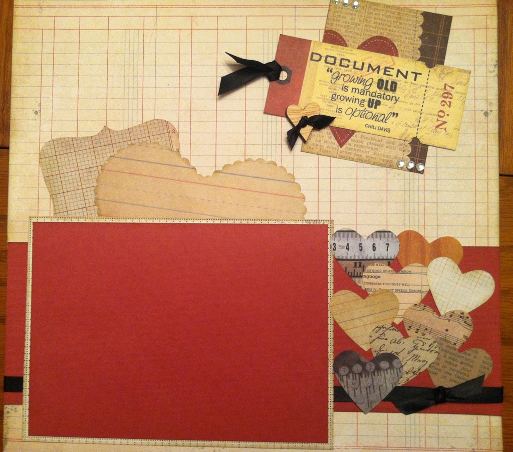 Birthday Scrapbook Page | City Girl, Farm Life