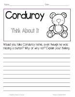 Stuckey in Second: Literature Companion Units {Corduroy}