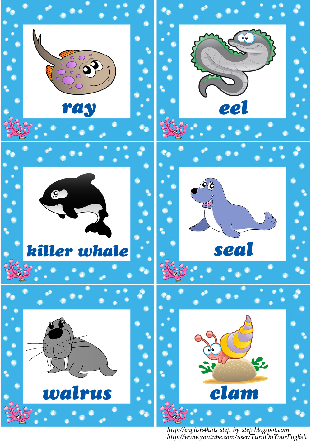 Deep in the Ocean, Deep in the Sea - Song for Kids