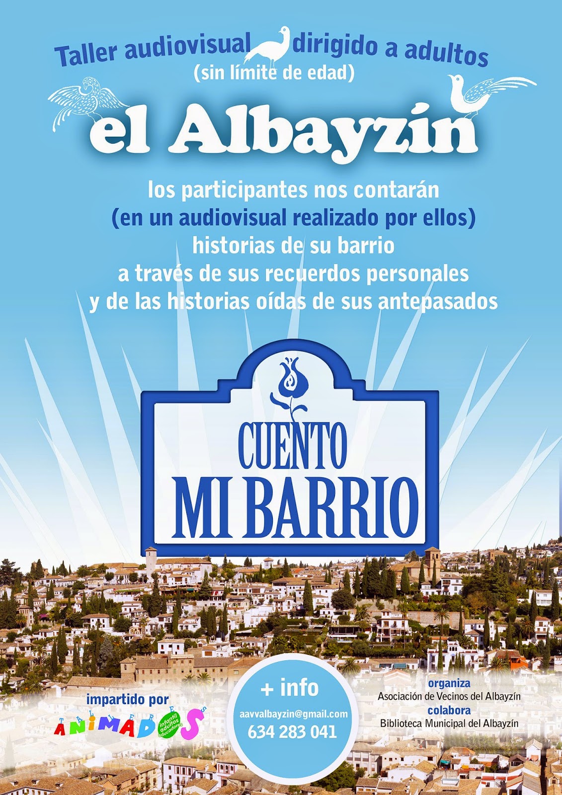 Taller de cine para niños y niñas: CUENTO mi BARRIO!