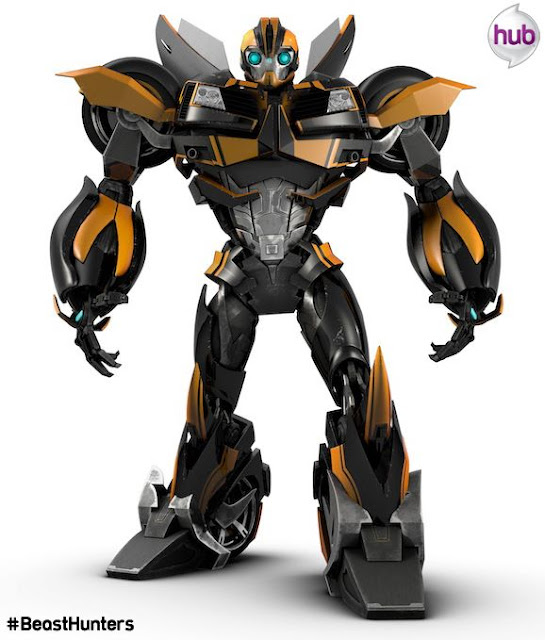 Tf master: BUMBLEBEE MODO ROBOT SIGILOSO TRANSFORMERS PRIME: BEAST HUNTERS