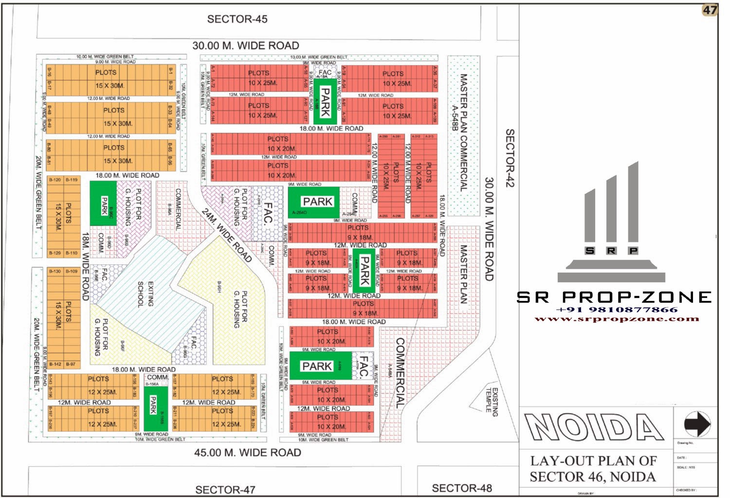 Layout Plan Of Noida Sector 46 HD Map Greater Noida Industry I BUY I layout-plan-of-noida-sector-46-hd-map-greater-noida-industry-i-buy-i