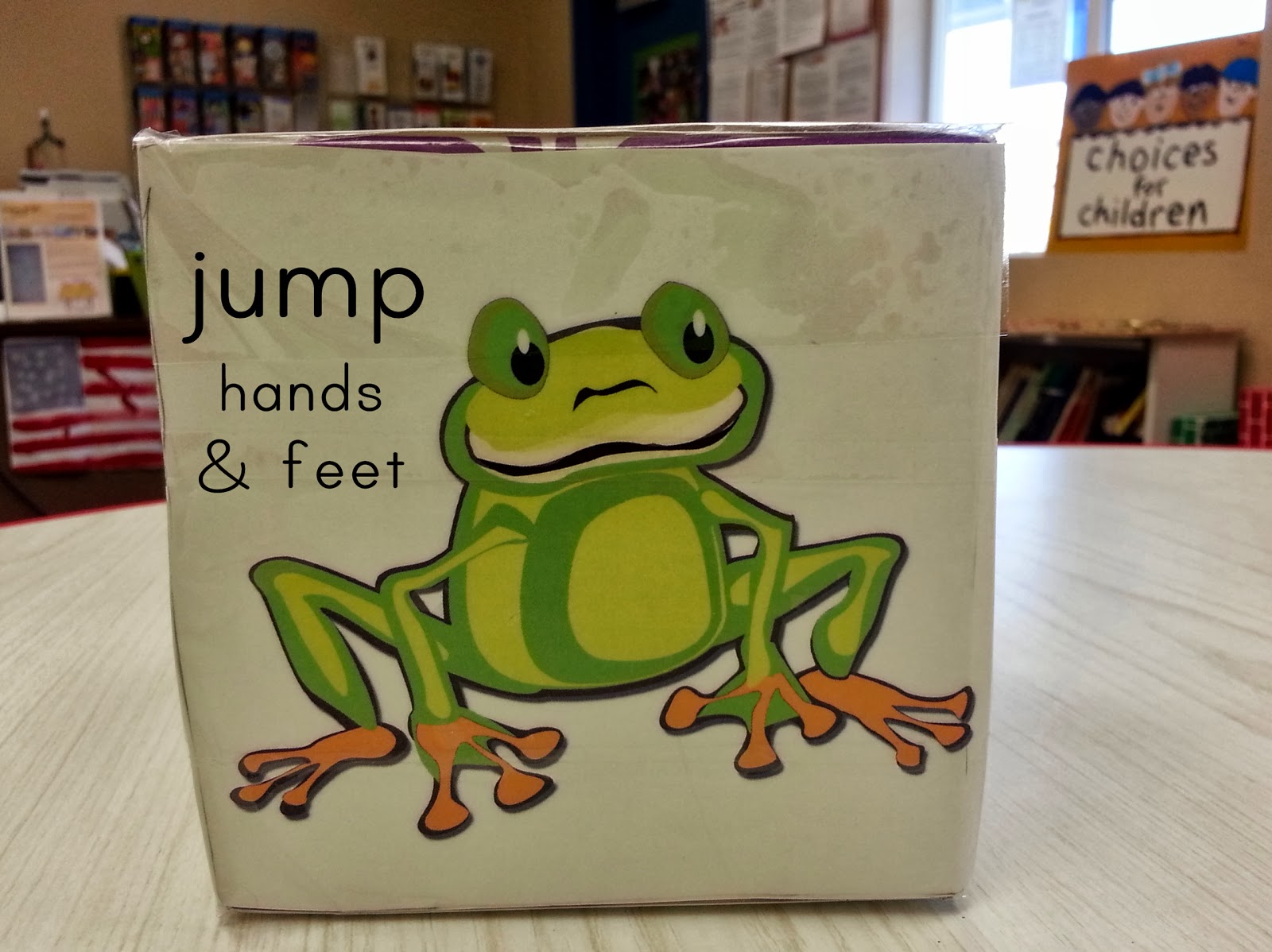 Choices for Children: Move Like an Animal Cube