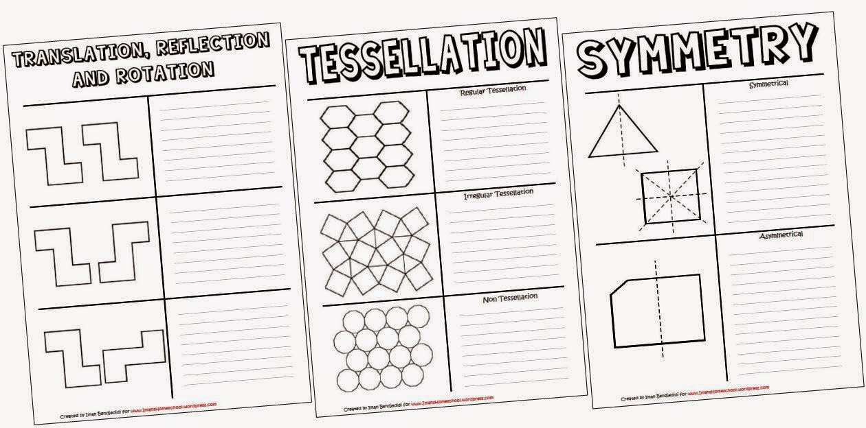 Iman's Home-School: Maths Notebooking: Geometry