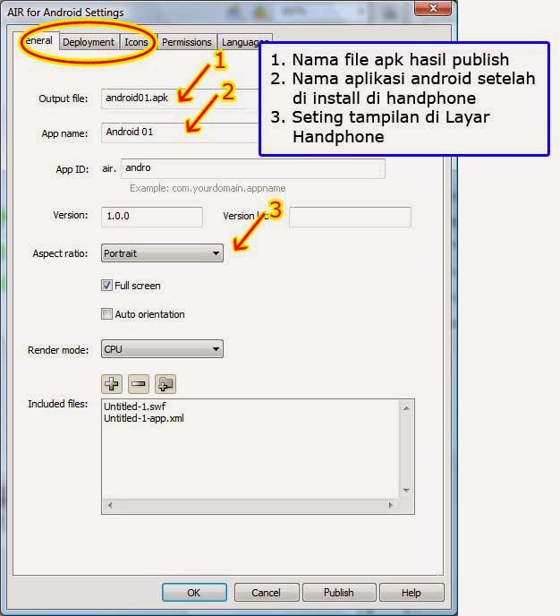 Membuat Aplikasi Android sederhana dgn Adobe Flash CS 6 dan AS3 Tutorial, Ebook, Template dan ...
