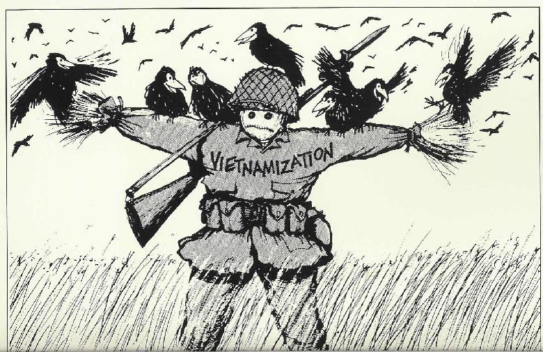 Back To The Future 1962 1975 Vietnamization Political Cartoon back-to-the-future-1962-1975-vietnamization-political-cartoon