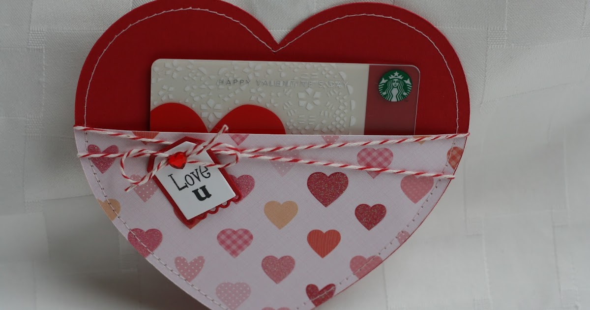 Rock Paper Cricut: Valentine Gift Card Holder