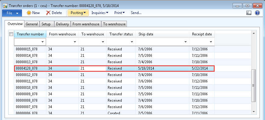 Microsoft Dynamics Ax Blogs: Ax 2012 R3 Transfer Orders Process.