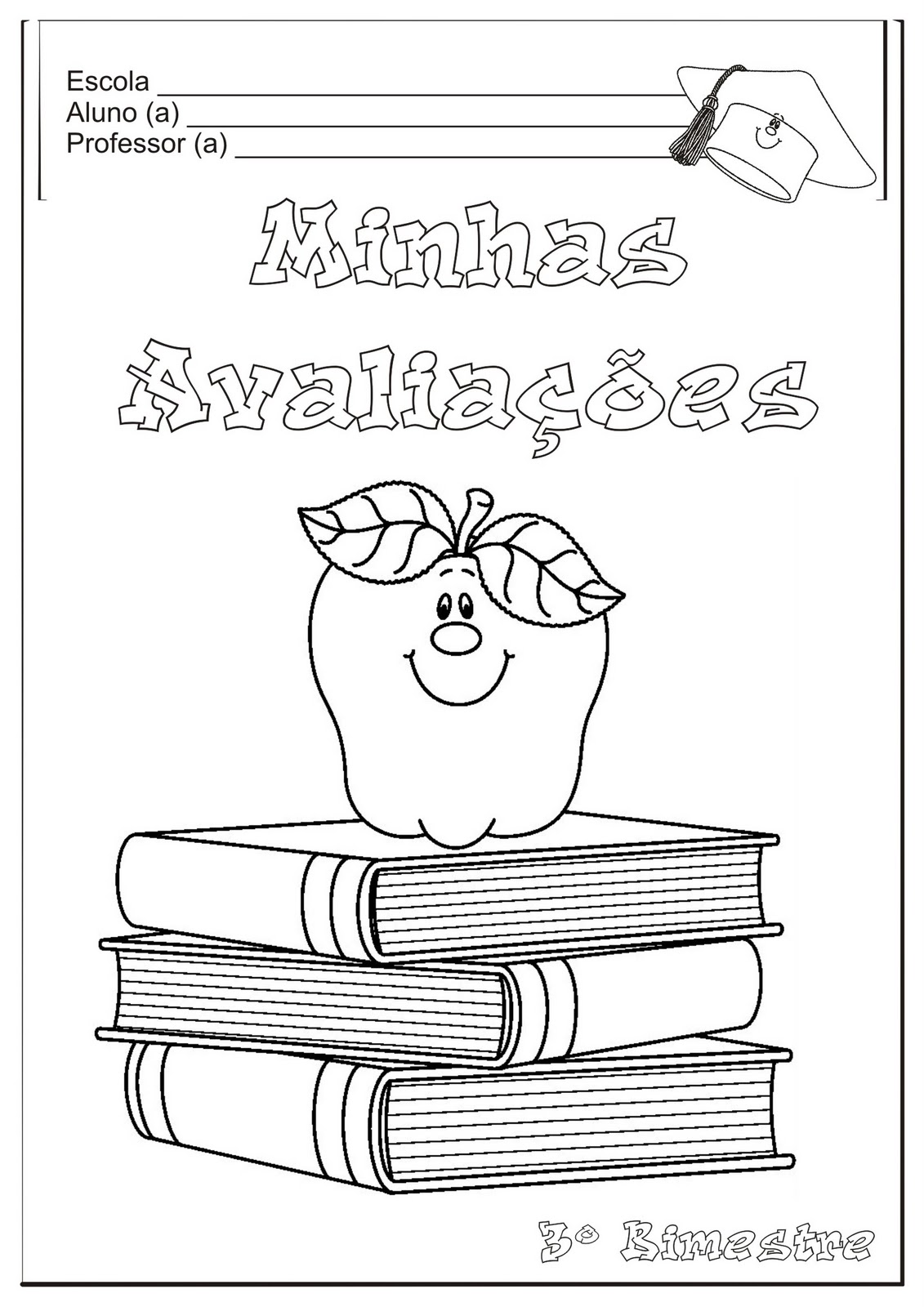 Capas De Prova Para Imprimir - RETOEDU