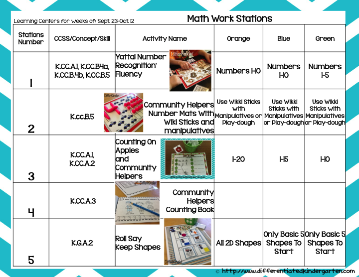 Peeking at my Week. - Differentiated Kindergarten