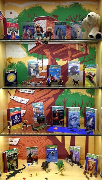 Display: Magic Tree House Research Guides