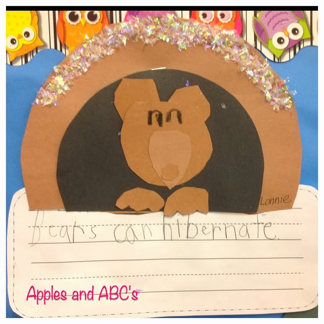 Hibernating Bear Craft | Apples and ABC's | Bloglovin’