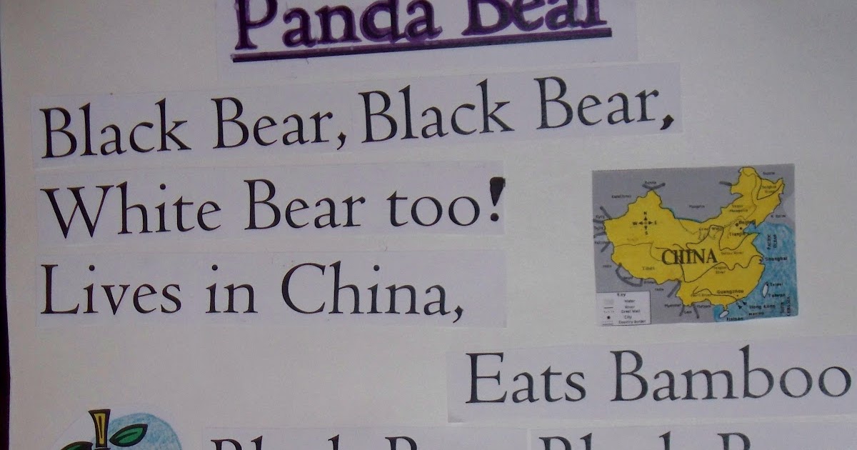 Krystyl N' Co: ECE poem. {Pandas}